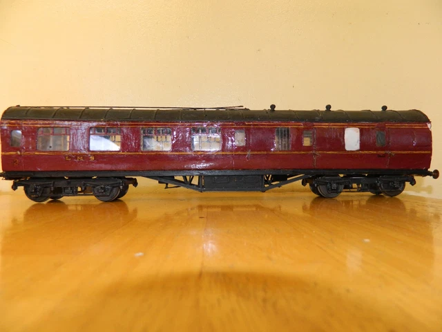 VINTAGE KIT MADE O Gauge Lms 3Rd Coach C2 £19.99 - PicClick UK