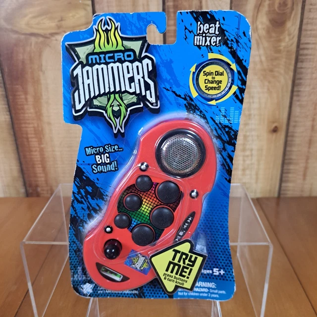 NEW OLD STOCK Micro Jammers Red Beat Mixer Big Time Toys, Tested ...