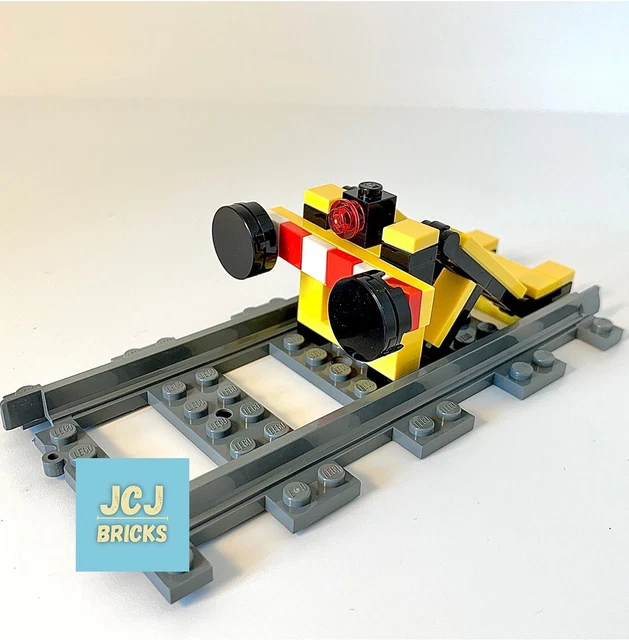 LEGO TRAIN TRAIN End Buffer con Dritto NUOVO Set Parti 53401 60198 EUR ...