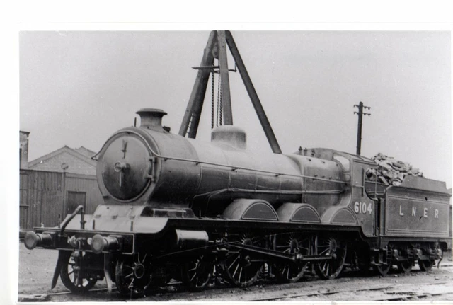 RAIL PHOTO LNER GCR 460 B4 6104 Lincoln shed Lincolnshire £2.39 ...