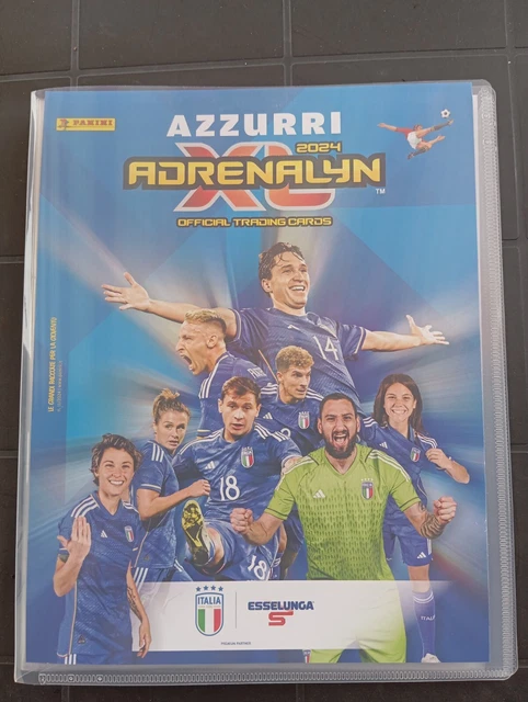 ALBUM COMPLETO 108/108 Card Azzurri Adrenalyn 2024 Calciatori Panini Esselunga EUR 10,00 ...