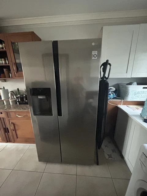 LG INVERTER LINEAR American Style Fridge Freezer £300.00 - PicClick UK
