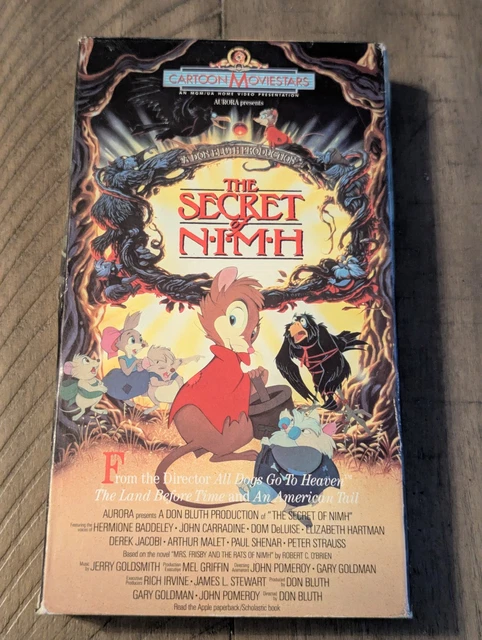 THE SECRET OF Nimh VHS 1982, 1988 With Slip Case £9.45 - PicClick UK