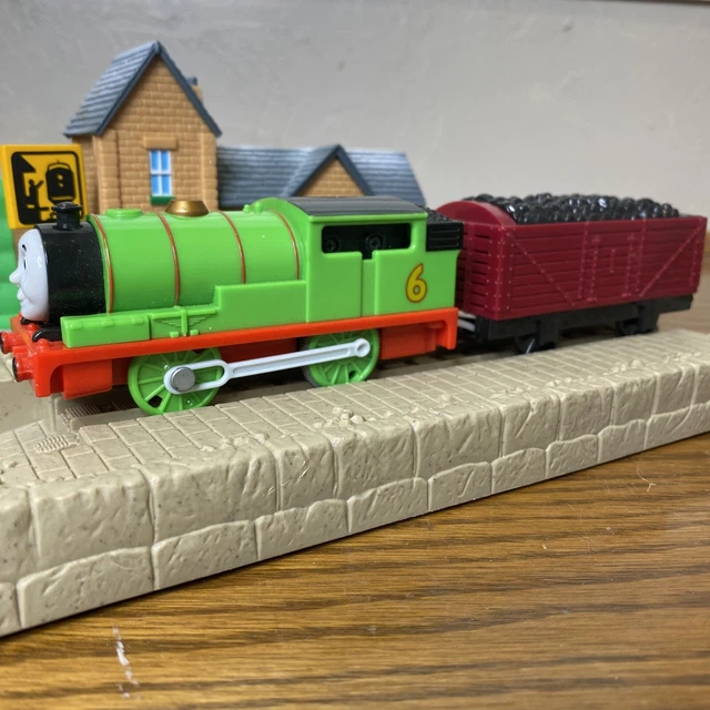 THOMAS & FRIENDS TrackMaster Talking Percy Motorized Train Engine 2009a ...