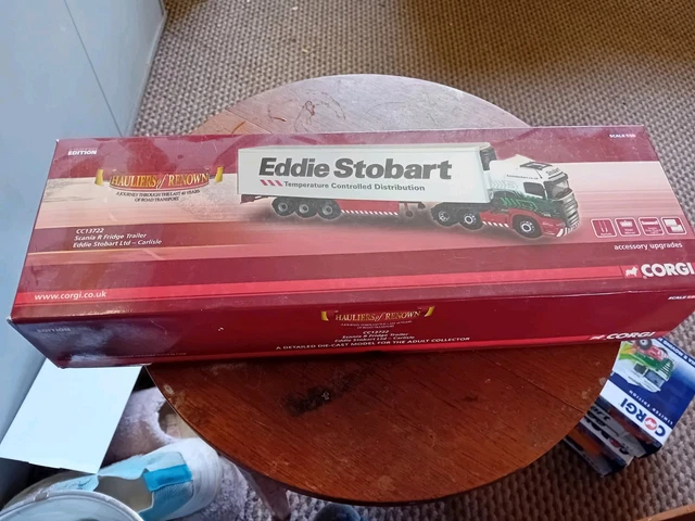 CORGI CC13768 EDDIE Stobart Biomass Scania R Moving Floor Trailer 1:50 ...