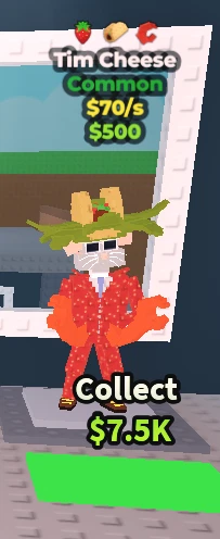 STEAL A BRAINROT SAB Common - Tim Cheese + Strawberry, Taco, Claw 70/s ...