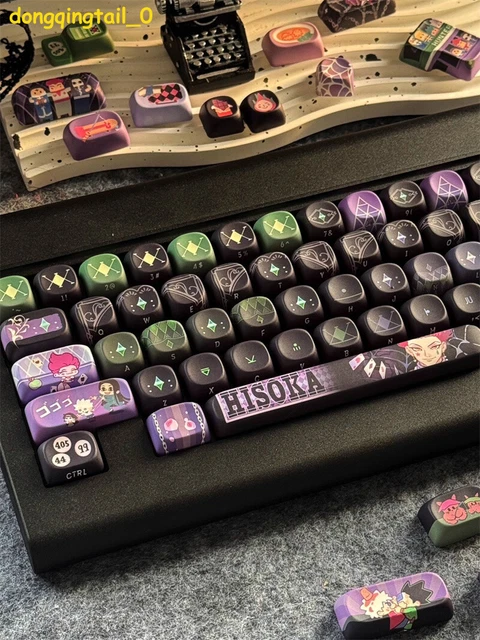 HUNTER X HUNTER Killua Zoldyck GON FREECSS PBT Keycaps 142 Keys For ...