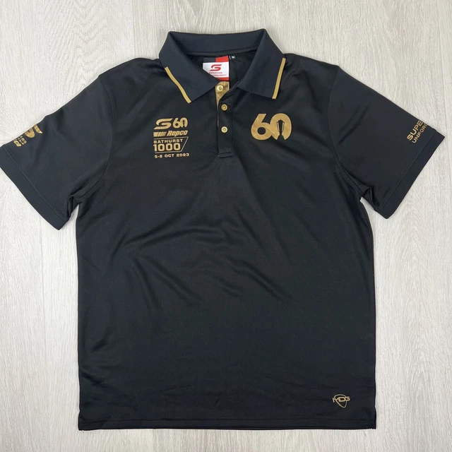 V8 SUPERCARS REPCO Bathurst 1000 60 Year Anniversary Polo Shirt Size ...