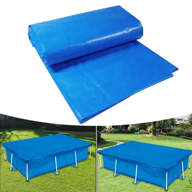 RECTANGULAR POOL COVER Waterproof Folding Swimming Pools Pools ...