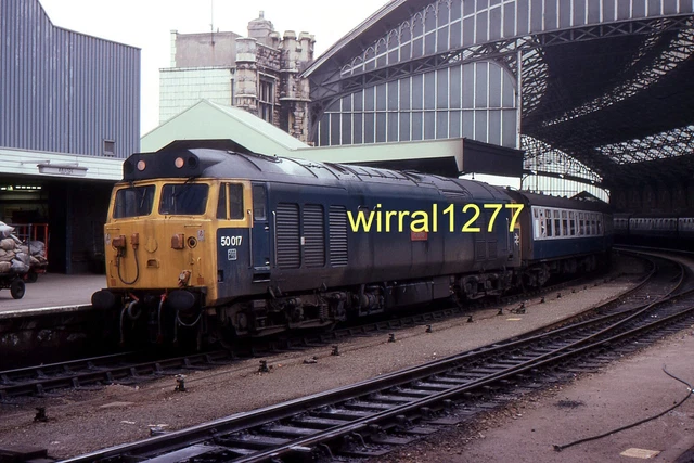 6X4 RAILWAY PHOTOGRAPH Class 50 50017 at Bristol 15.03.80 £1.80 ...