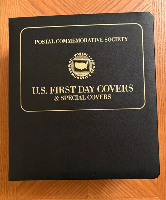 FIRST DAY STAMP Covers Album - Postal Commemorative Society 1993 - 1996 ...