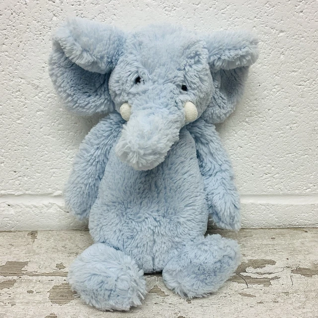 ORIGINAL LITTLE JELLYCAT Baby Blue Elephant 9" Plush Soft Toy £24.99 ...
