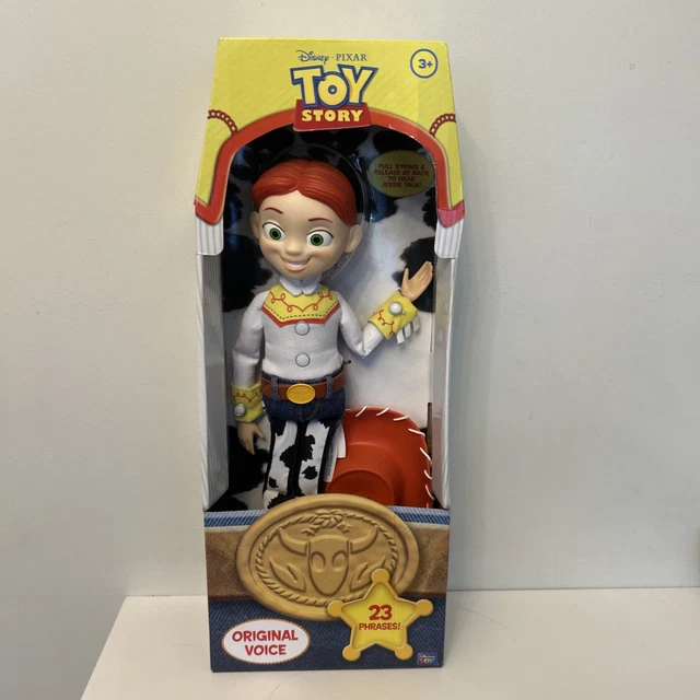 VINTAGE THINKWAY TOYS Disney Pixar TOY STORY Pull String Jessie Doll ...