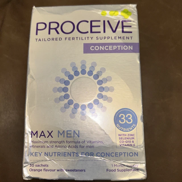 PROCEIVE TAILORED FERTILITY Supplement - Conception Max Men - 30 ...