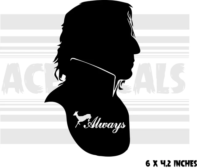 HARRY POTTER - Snape Always - Movie Laptop Vinyl decal sticker £4.76 ...