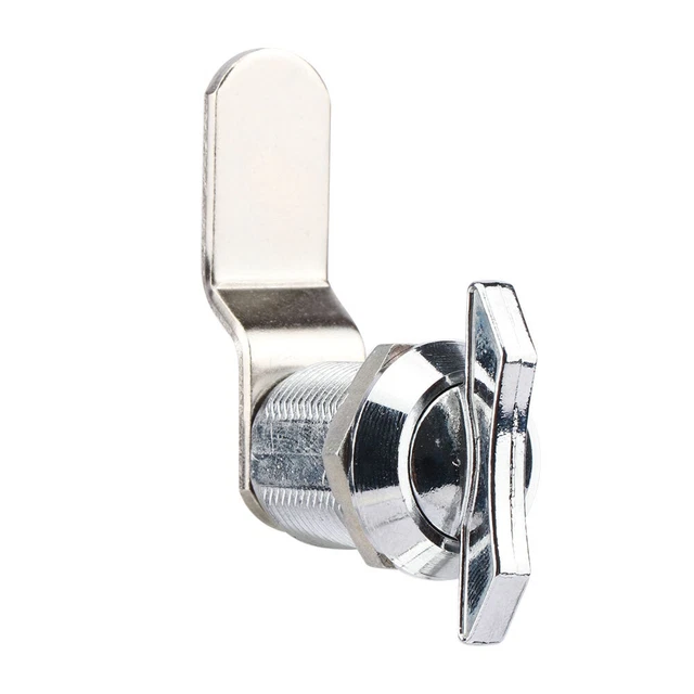KEYLESS LATCH CABINET Replacement Offset Cam Lock Thumb Operated ...