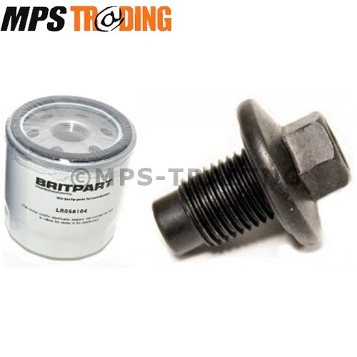 LAND ROVER DEFENDER 2.2 TDCI Canister Oil Filter and Sump Plug LR104384 ...