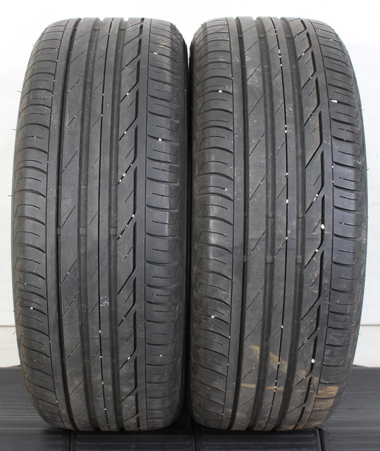 2 X 225/55R17 97W pneus d'été Bridgestone Turanza T001 I 5,5-6 mm 2015 * EUR 109,00 - PicClick FR