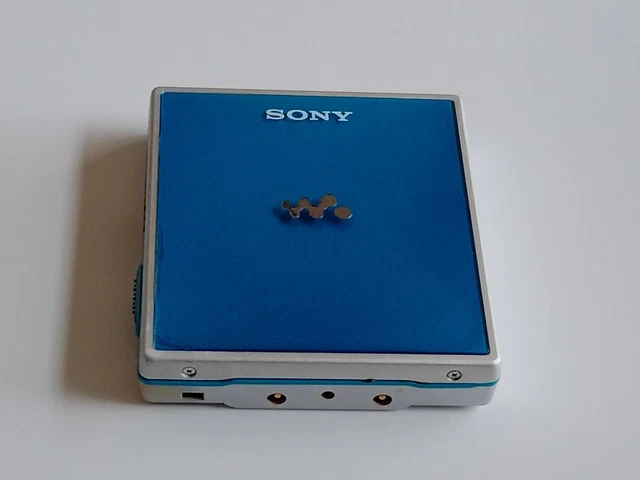 SONY MZ-E620 BLUE Walkman Portable MiniDisc MD MDLP Player Only Very ...