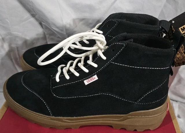 VANS MTE-1 COLFAX Boots Black Gum Men Size 7.5 Women 9 New No Box Top ...