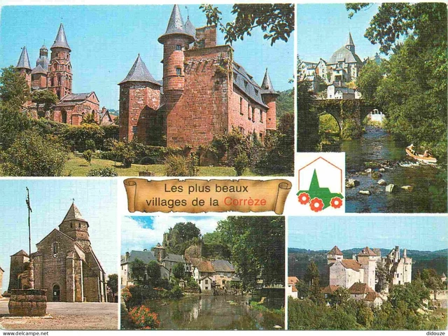 19 - CORRÈZE - Les plus beaux villages de la Corrèze - Multivues - CPM - Voir Sc EUR 2,00 ...