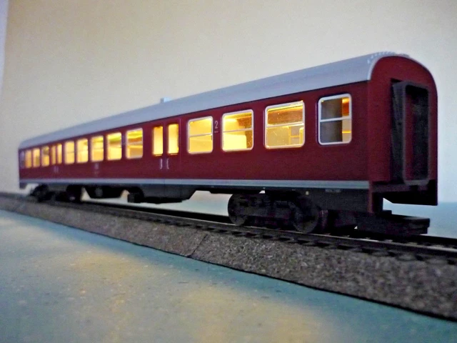 BEMO REGIOLINE 1622 810 H0 DB-Mittelwagen zum VT 624, mit LED ...