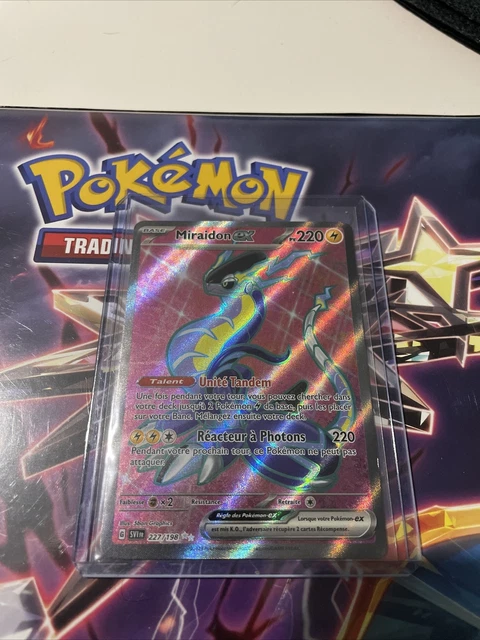 CARTE POKÉMON MIRAIDON EX 227/198 SV1 Ecarlate & Violet FR NEUF EUR 10 ...
