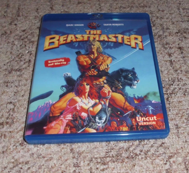 THE BEASTMASTER BLU-RAY DEUTSCH Barbaren Film UNCUT VERSION TOP wie Neu ...