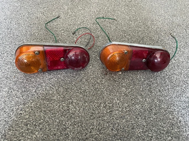 CLASSIC MINI VAN Or Estate Rear Lights, Austin, British Leyland, Pair ...