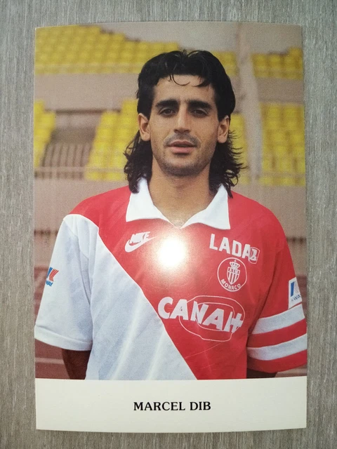 MARCEL DIB Carte Card Postcard Asm Monaco Football 1988/89 EUR 6,99 ...