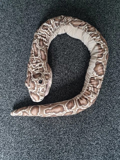 IKEA DJUNGELSKOG LARGE Burmese Python Snake Soft Toy Plush 63 inch ...