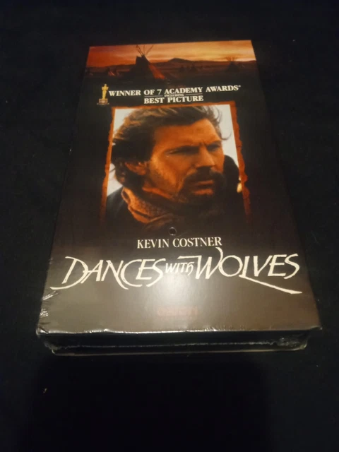 VINTAGE DANCES WITH WOLVES, VHS, Kevin Costner New, Sealed £6.98 ...
