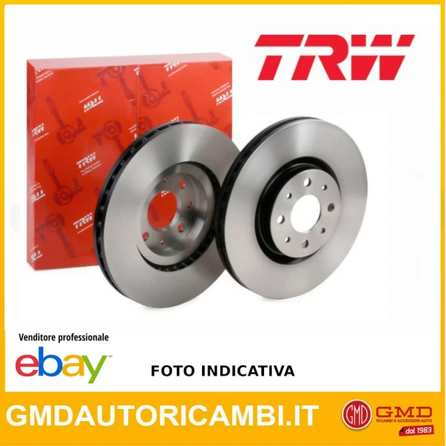 COPPIA DISCHI FRENO Ant Trw Opel Vectra B 1.7 Td 60Kw 95>98 Df2778S EUR ...