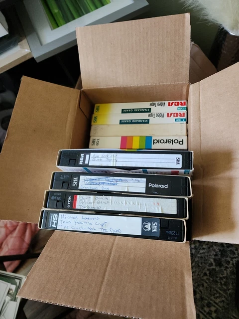 LOT OF 14 Untested, Pre-Recorded, Recordable VHS Tapes, Sold As Used ...