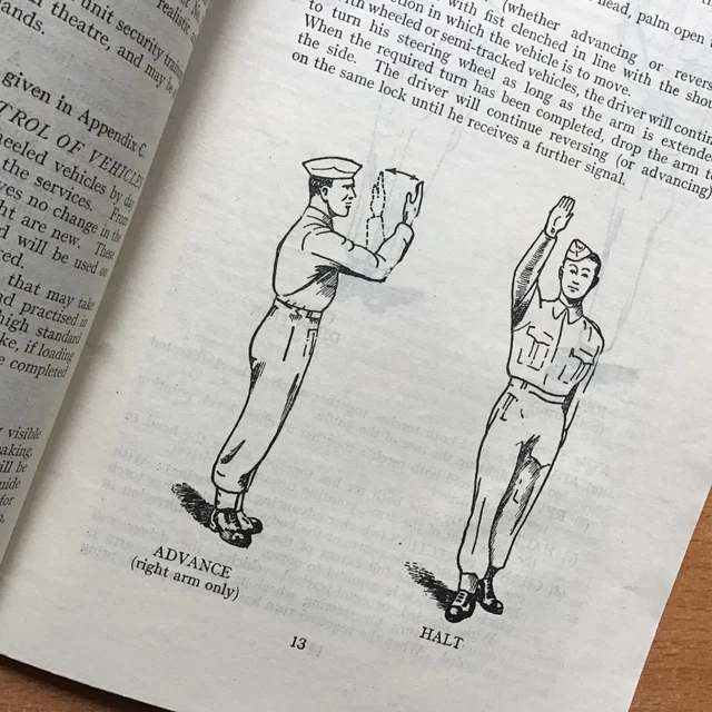 ORIGINAL WW2 BRITISH ARMY MANUAL/ARMY TRAINING MEMO No.48 inc Armour in ...