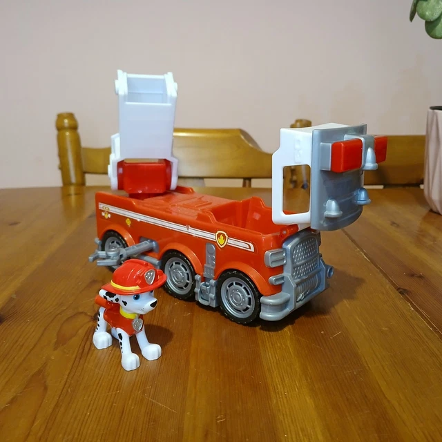 PAW PATROL ULTIMATE Rescue Marshall Fire Engine Truck Vehicle & Figure ...