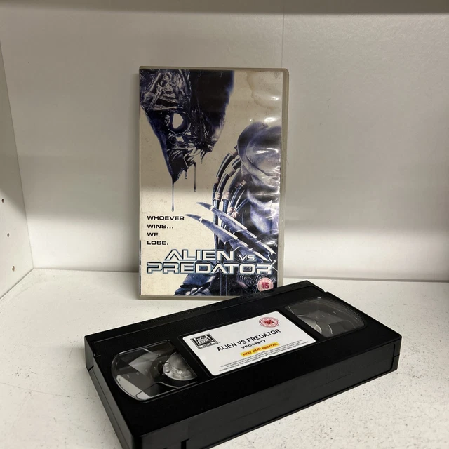 ALIEN VS PREDATOR Ex Rental VHS Tape - Fox - Sci-Fi Horror Monster F12 ...