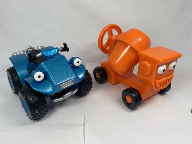 Bob The Builder Vintage Dizzy Cement Mixer Scrambler Quad Toy Vehicles £999 Picclick Uk