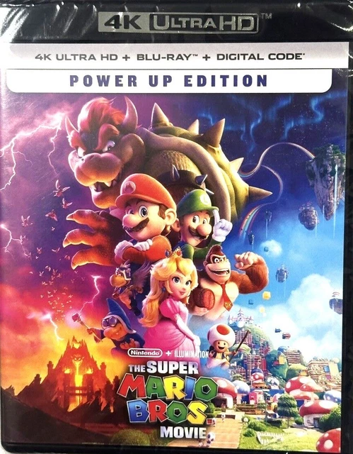 SUPER MARIO BROS. MOVIE Power Up Edition 4KUltraHD Blu-Ray/Digitale ...
