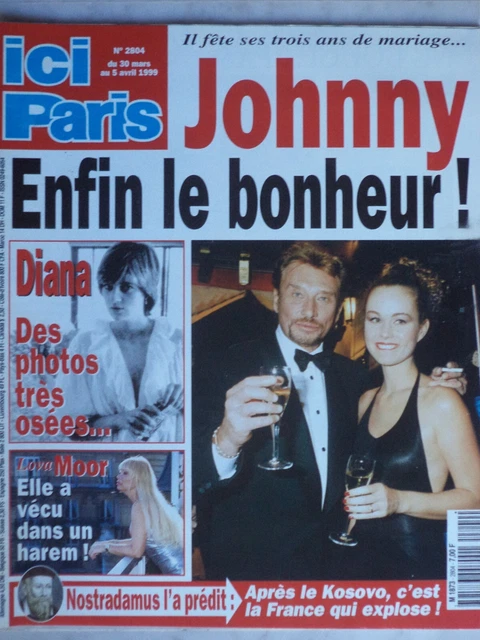 ICI PARIS 2804 HALLYDAY Diana MOOR William PITT Auteuil HORNER Paltrow GIBSON EUR 2,50 - PicClick FR
