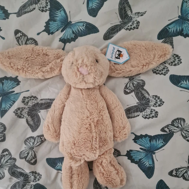JELLYCAT SELFRIDGES EXCLUSIVE “HONEY BUNNY" Bashful Bunny NEW RETIRED ...
