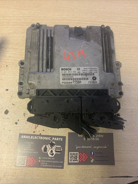 JEEP GRAND CHEROKEE Engine control unit module ECU 0281012594 ...