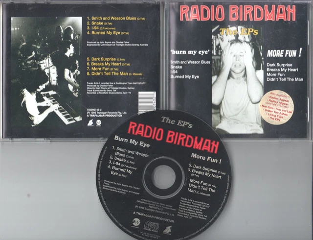 RADIO BIRDMAN CD The EP's © 1992 Pressung Australien EUR 29,99 ...