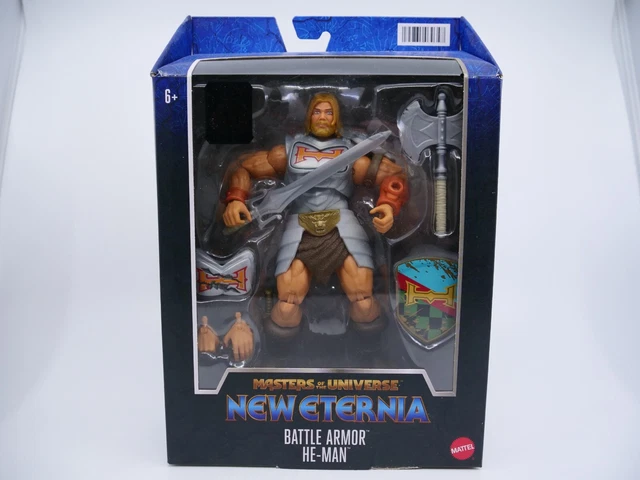 ACTION FIGURE BATTLE Armor He Man 40 Masters Of The Universe New Eternia MOTU EUR 34,90 ...