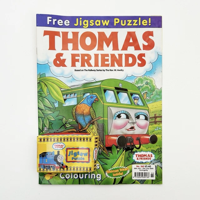 VINTAGE THOMAS THE Tank Engine & Friends Magazine No 360 Comic 2001 ...