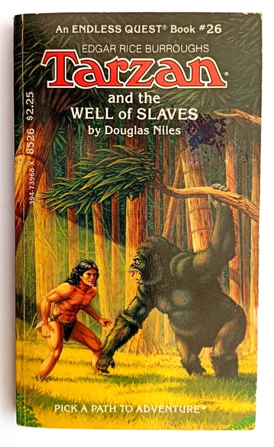 TARZAN AND THE WELL OF SLAVES by Douglas Niles - Endless Quest #26 TSR ...