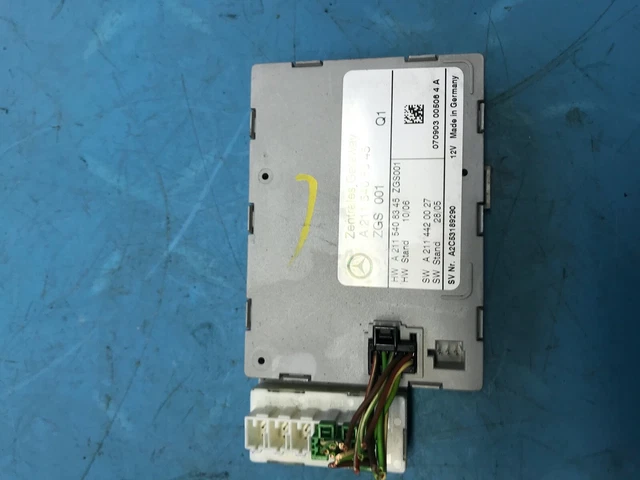 2009 MERCEDES E Class W207 Central Gateway Ecu Unit Module. A2115408545 ...