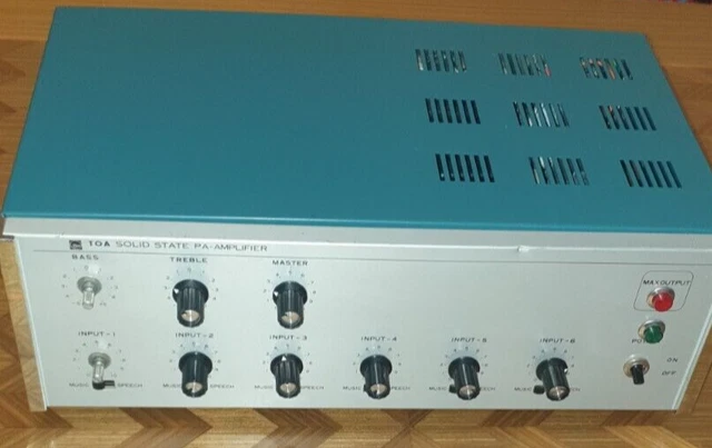 TOA SOLID STATE Amplifier TA-956 $270.36 - PicClick CA