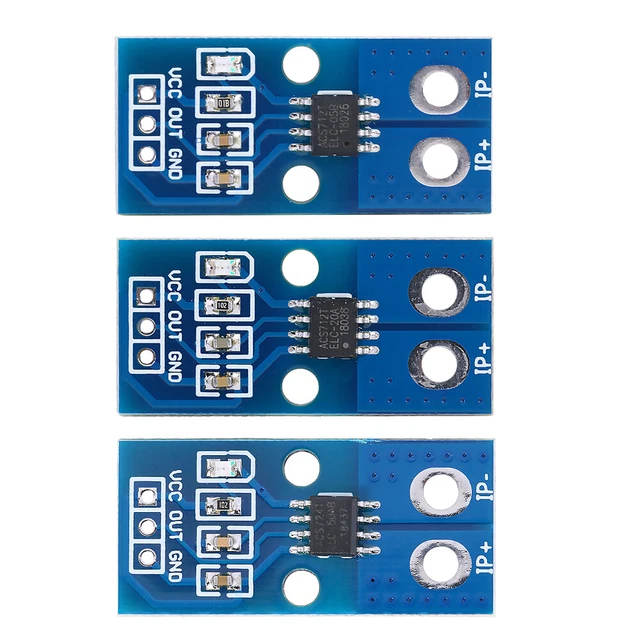 HALL CURRENT SENSOR Module Linear Current Sensor for Arduino EUR 2,98 ...