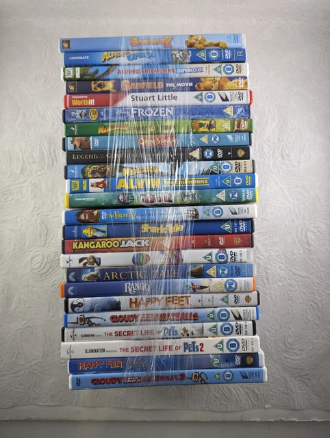 DVD BUNDLE COLLECTION Films Movies Various Assorted Titles - Animated ...